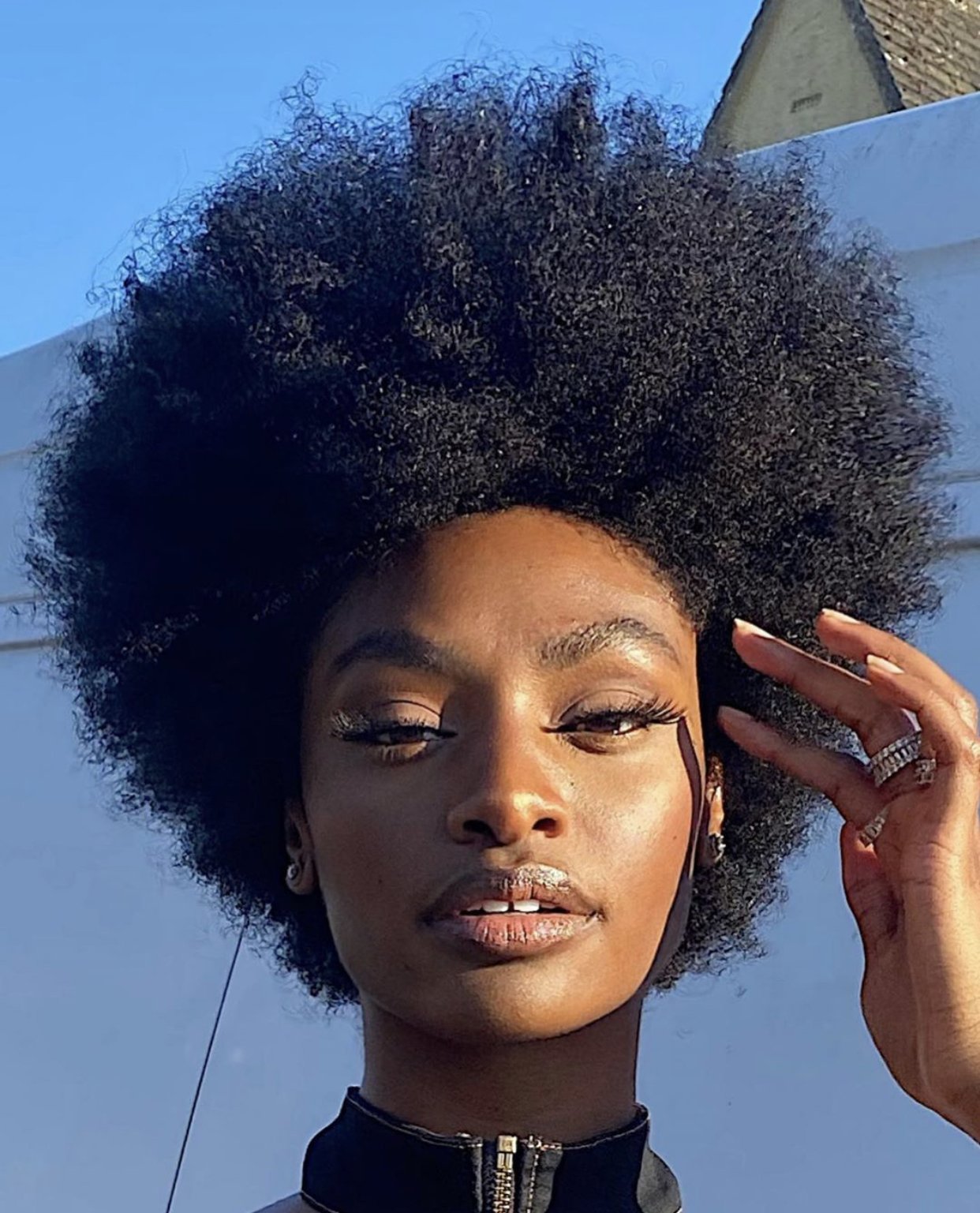 Dazzling Stacked Iced Silver Ring | VibeSzn