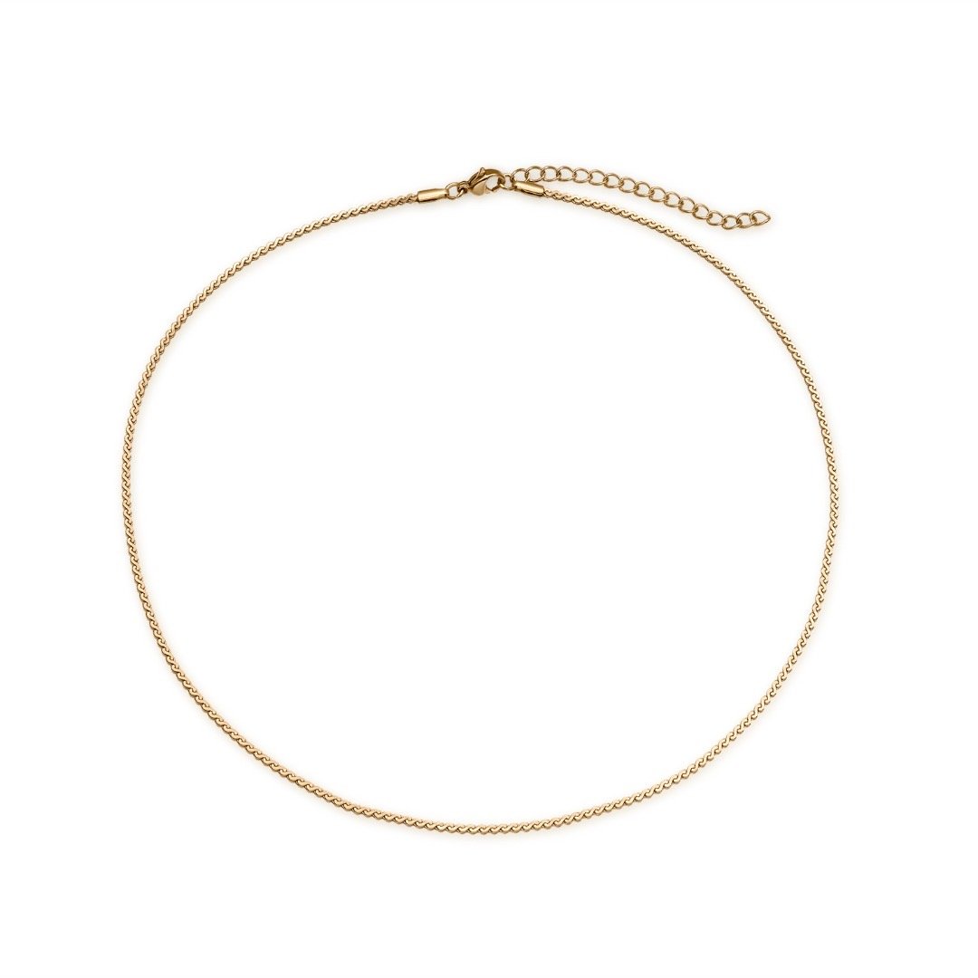 Delicate Rope Chain Necklace – VibeSzn